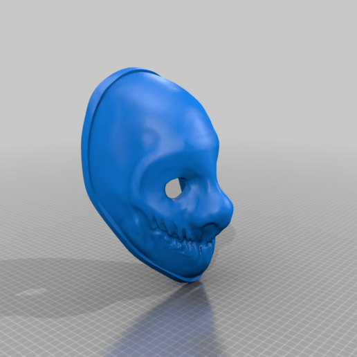 Download free STL file Payday 2 Wolf's Mask • 3D print model ・ Cults