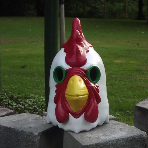 Download free STL file Payday 2 Jacket's Mask (Richard Returns) • 3D ...