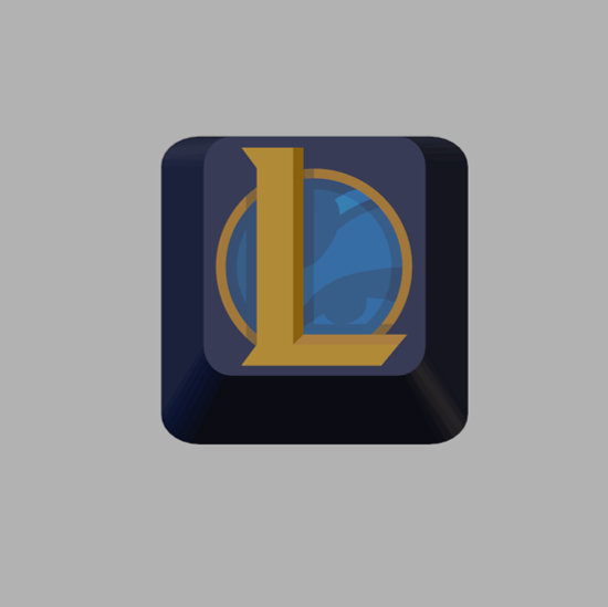 Archivo STL League Of Legends KeyCap Cherry Mx・Modelo imprimible en 3D ...