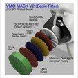 Download free 3D printing files VMO MASK V2 - 3D-PRINTED PROTECTIVE ...