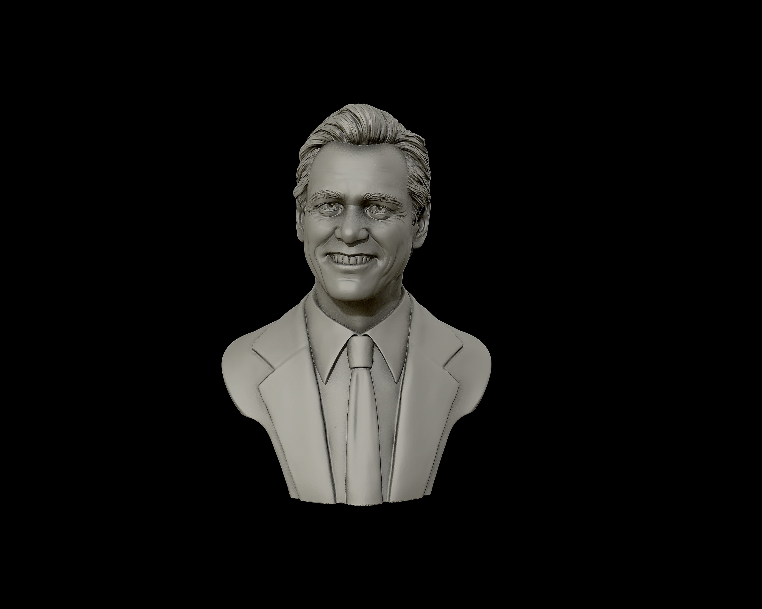 STL file Jim Carrey bust sculpture 3D print model 👤・3D printing ...