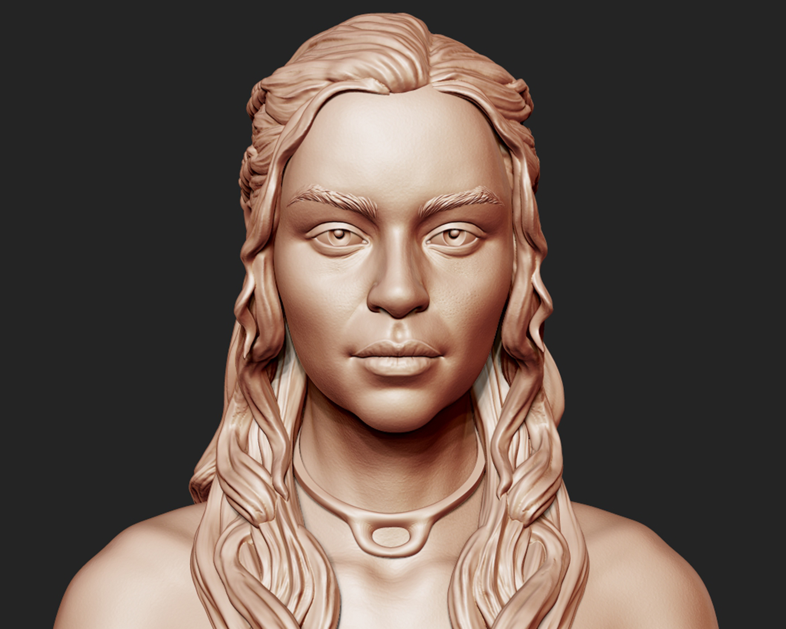 STL file Emilia Clarke 3D print model 🗿・3D print model to download・Cults