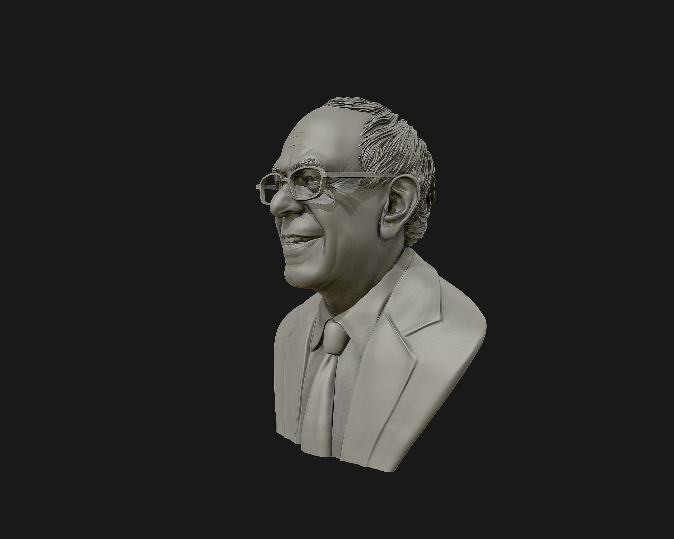 STL file Bernie Sanders 3D sculpture Ready to 3D print 3D print model 🗿 ...