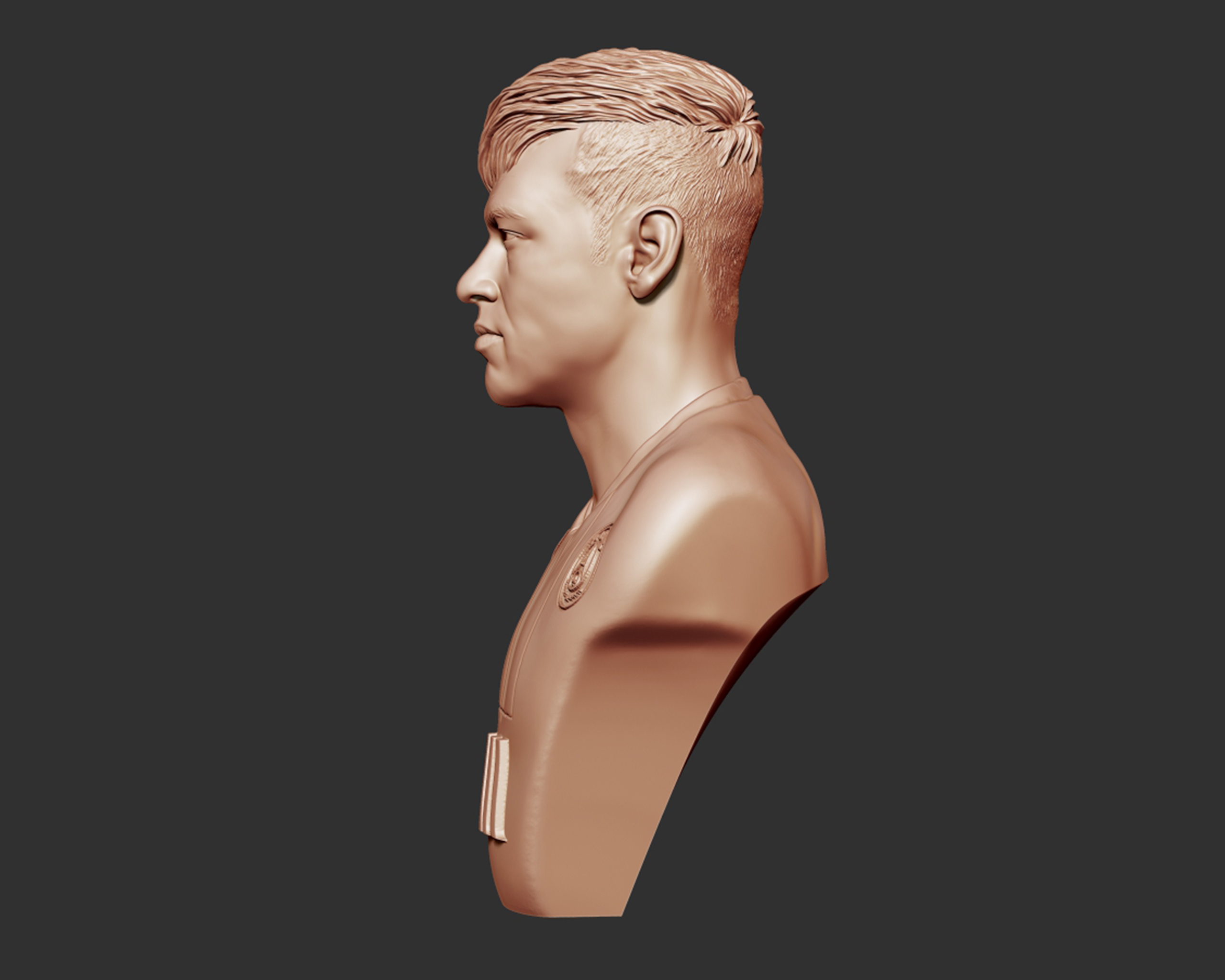 STL file Neymar Jr 3D Portrait Sculpture 🗿・Model to download and 3D ...