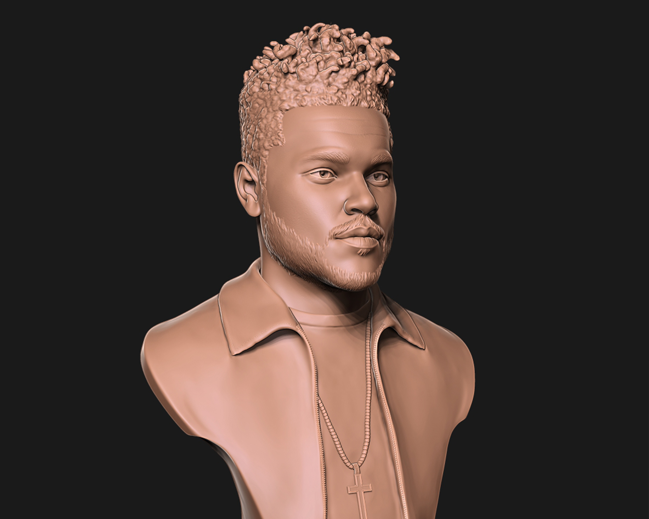 STL file The Weeknd 3D print model 🗿・3D printer design to download・Cults