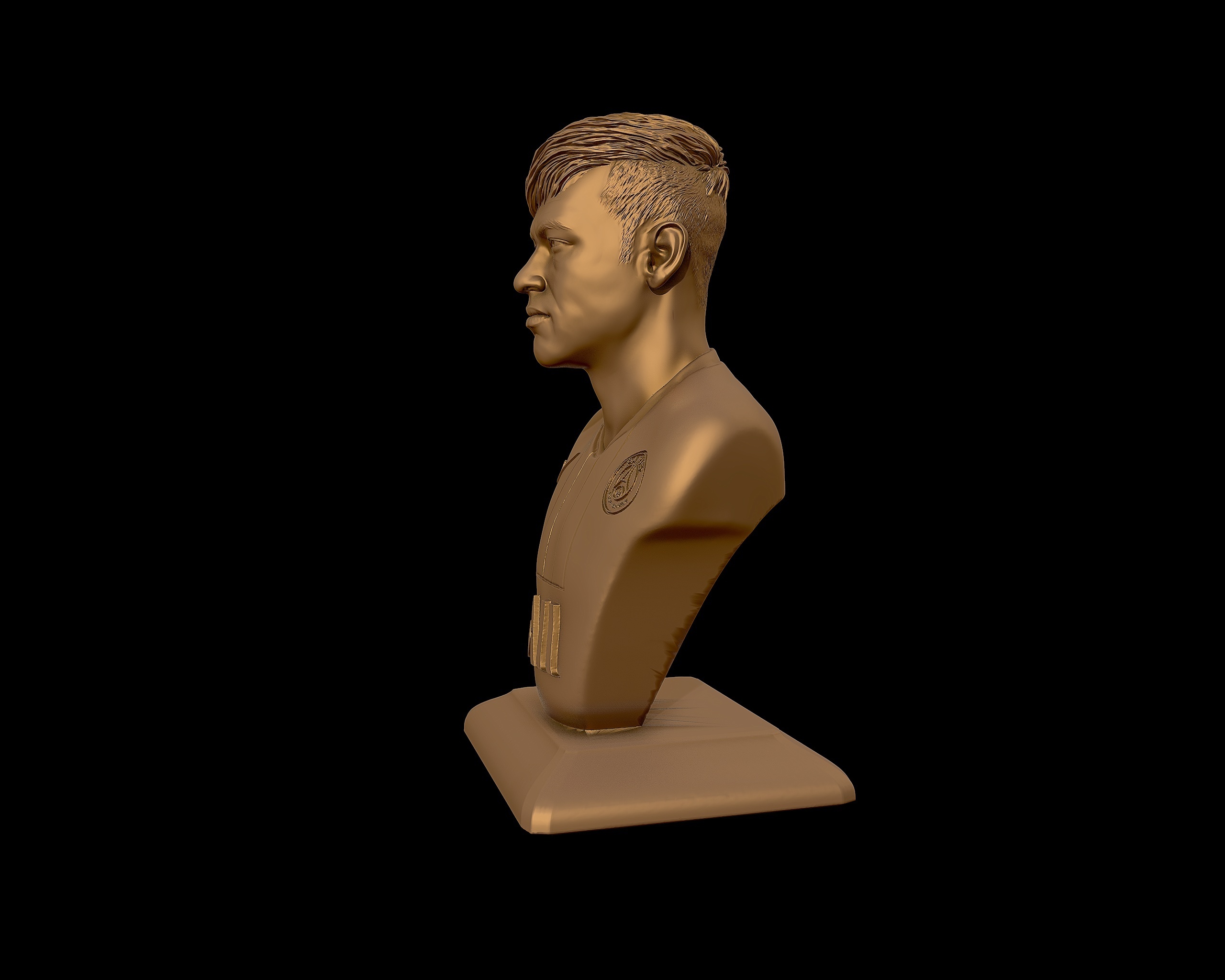 STL file Neymar Jr 3D Portrait Sculpture 🗿・Model to download and 3D ...