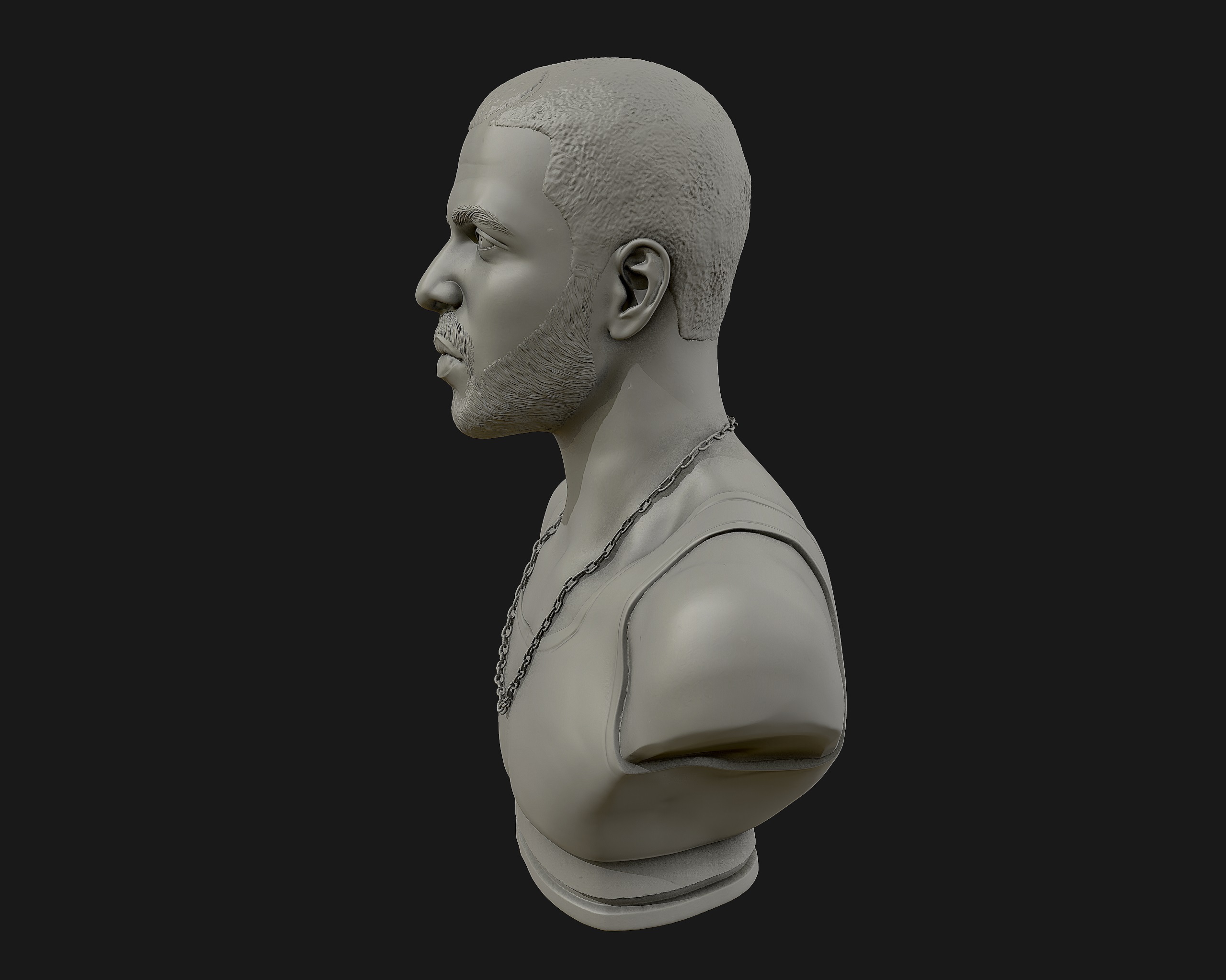 STL-Datei Drake sculpture Ready to Print 3D print model 🗿・Design für 3D ...
