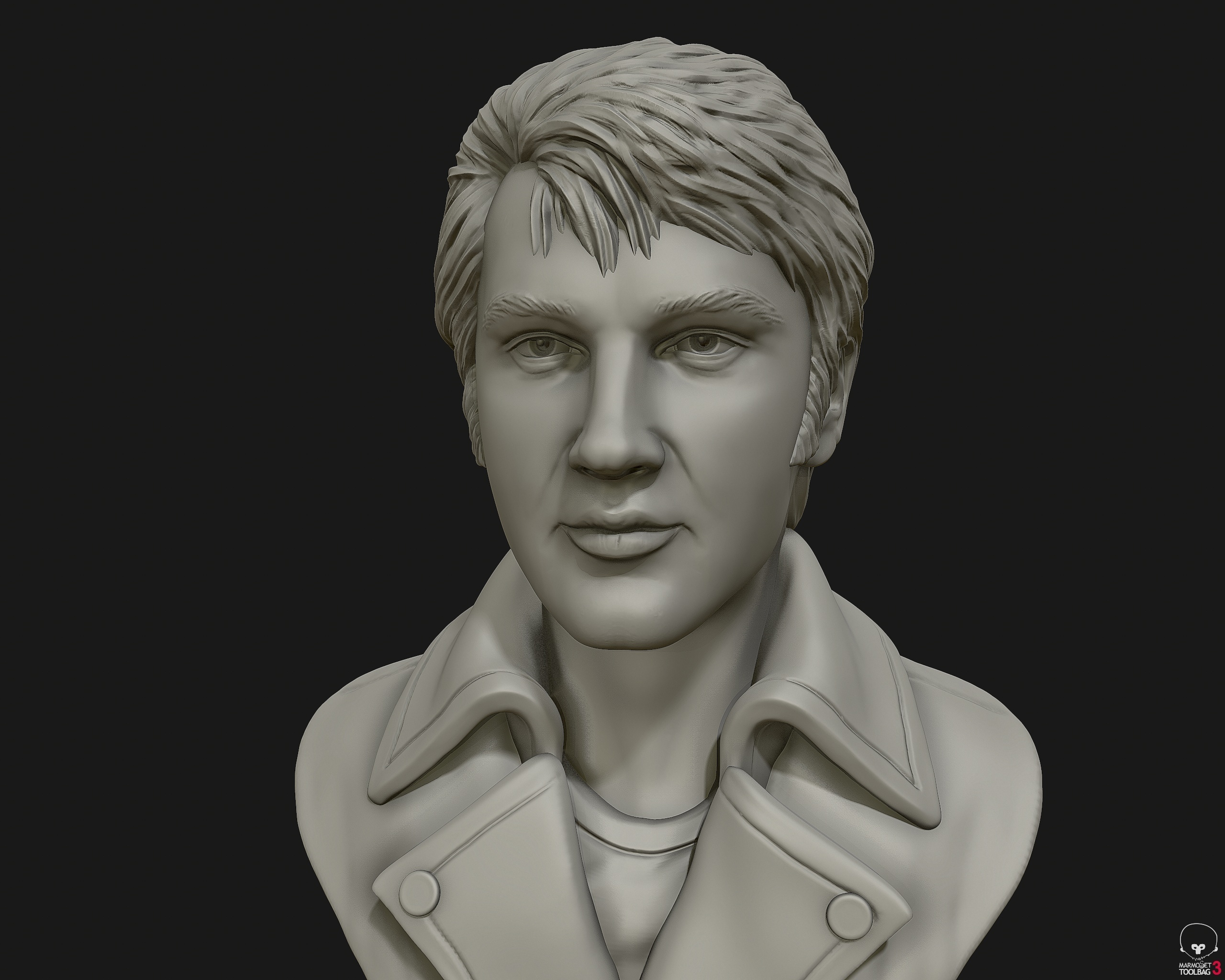 STL-Datei Elvis Presley sculpture Ready to Print 3D print model 🗿 ...