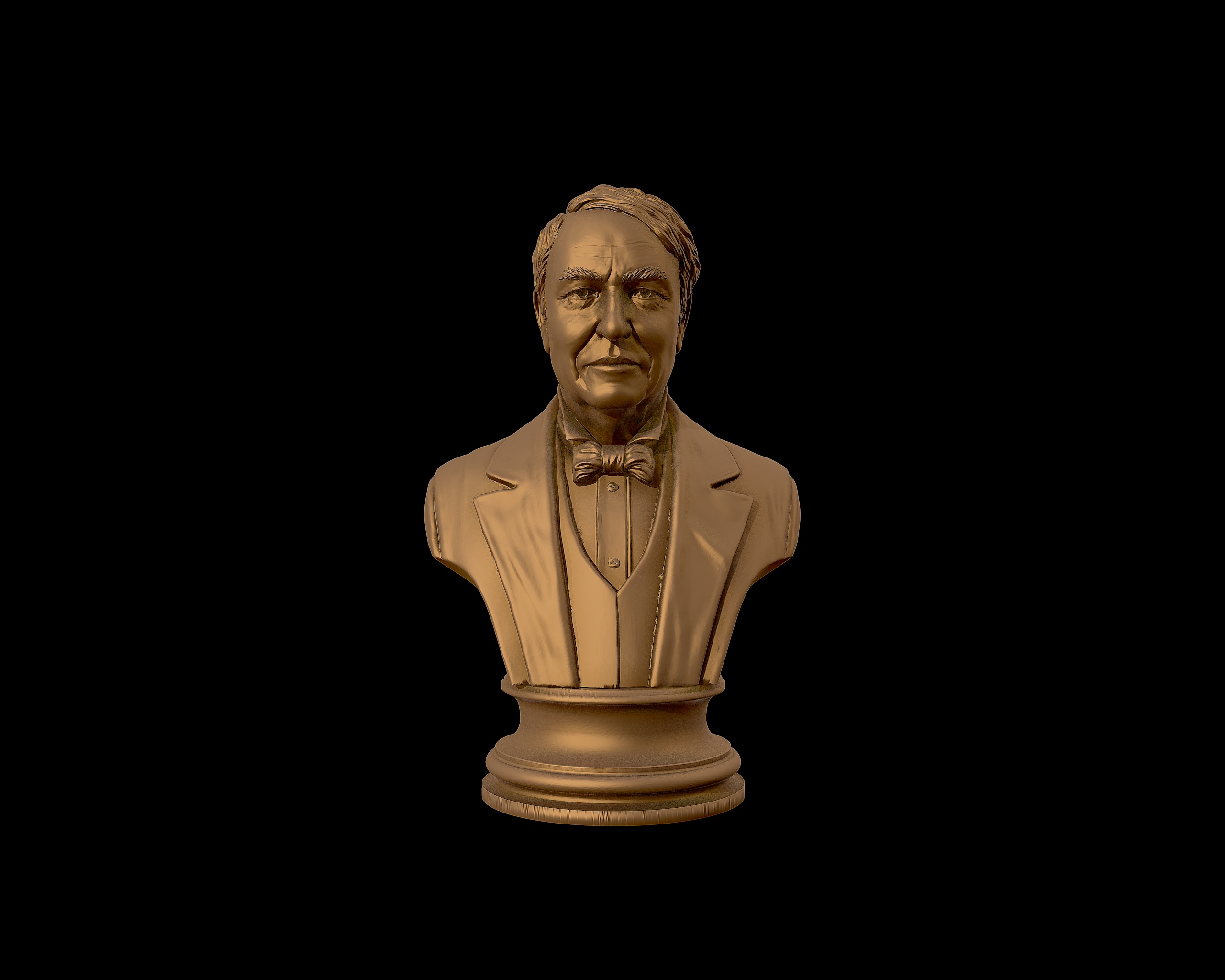 STL file Thomas Edison 3D print model 🗿・3D printer model to download・Cults