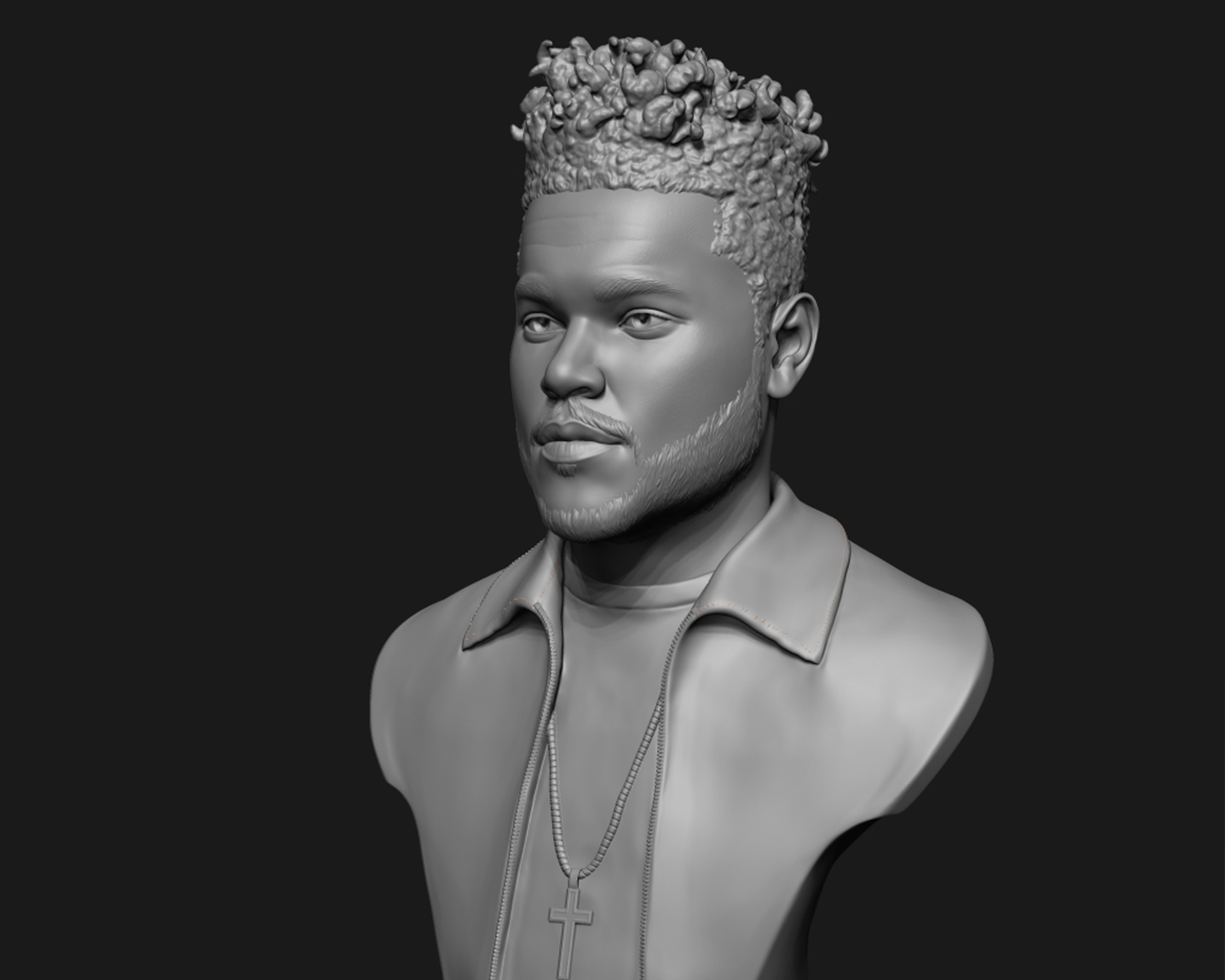 STL file The Weeknd 3D print model 🗿・3D printer design to download・Cults