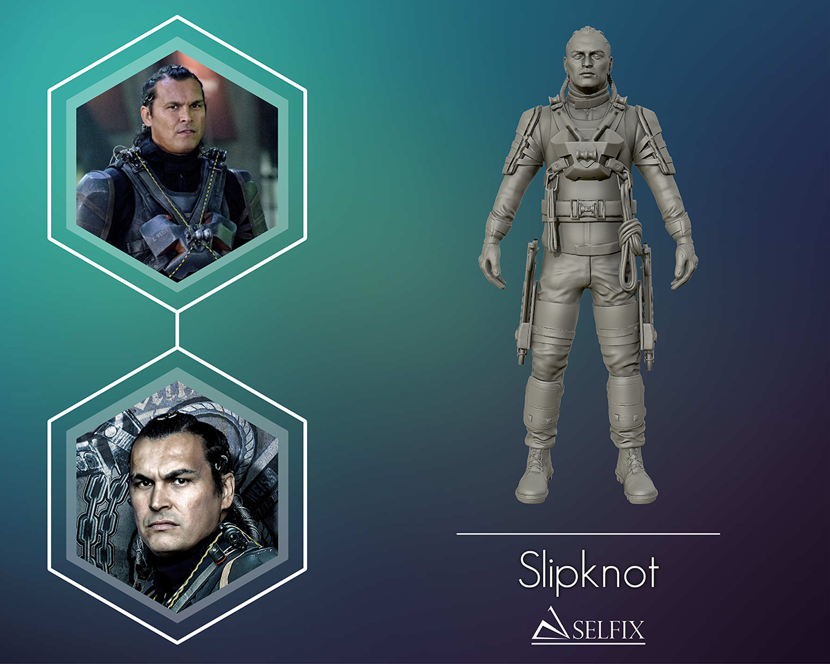 STL file Slipknot 3D portrait sculpture 3D print model 🗿・Model to ...