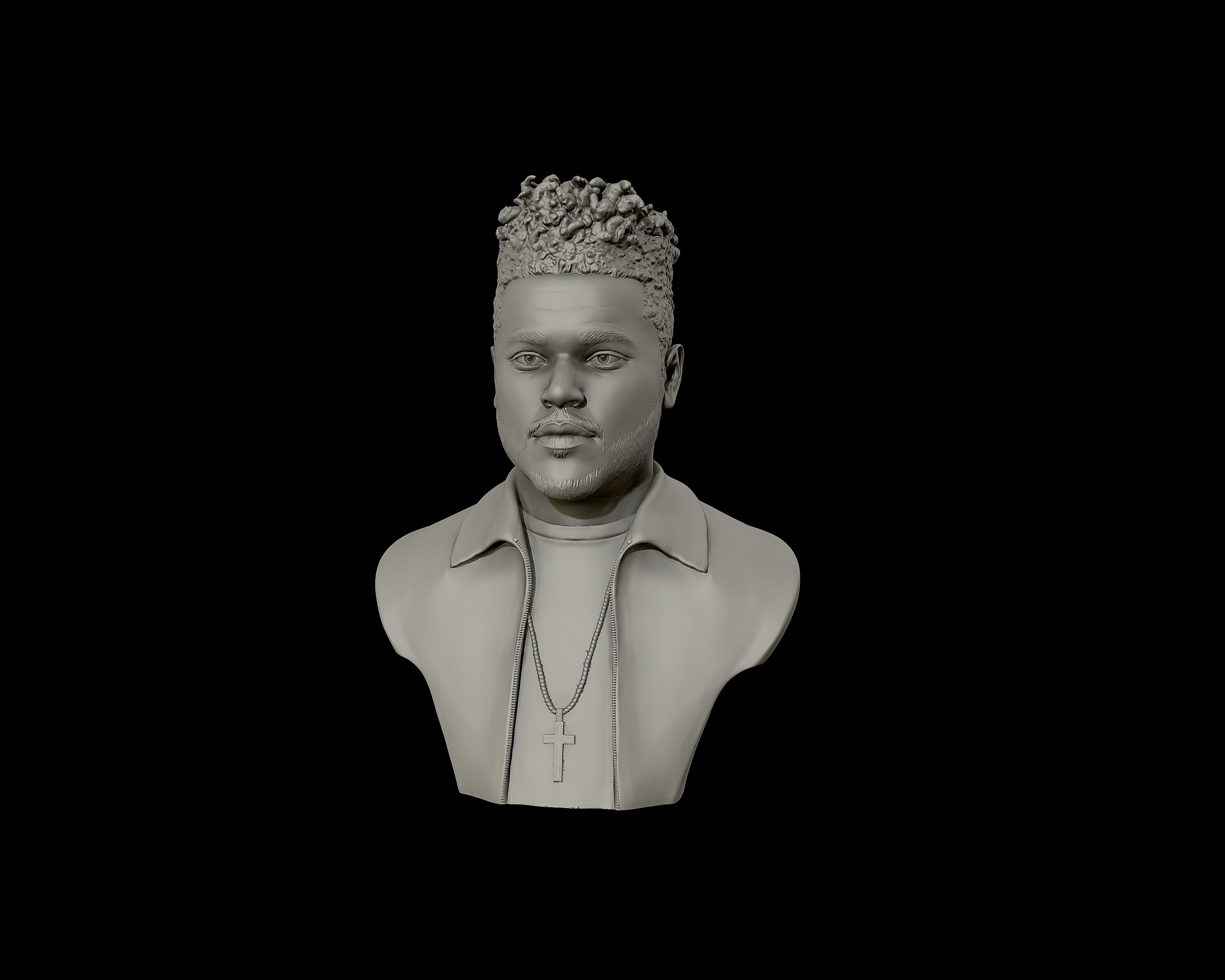 STL file The Weeknd 3D print model 🗿・3D printer design to download・Cults