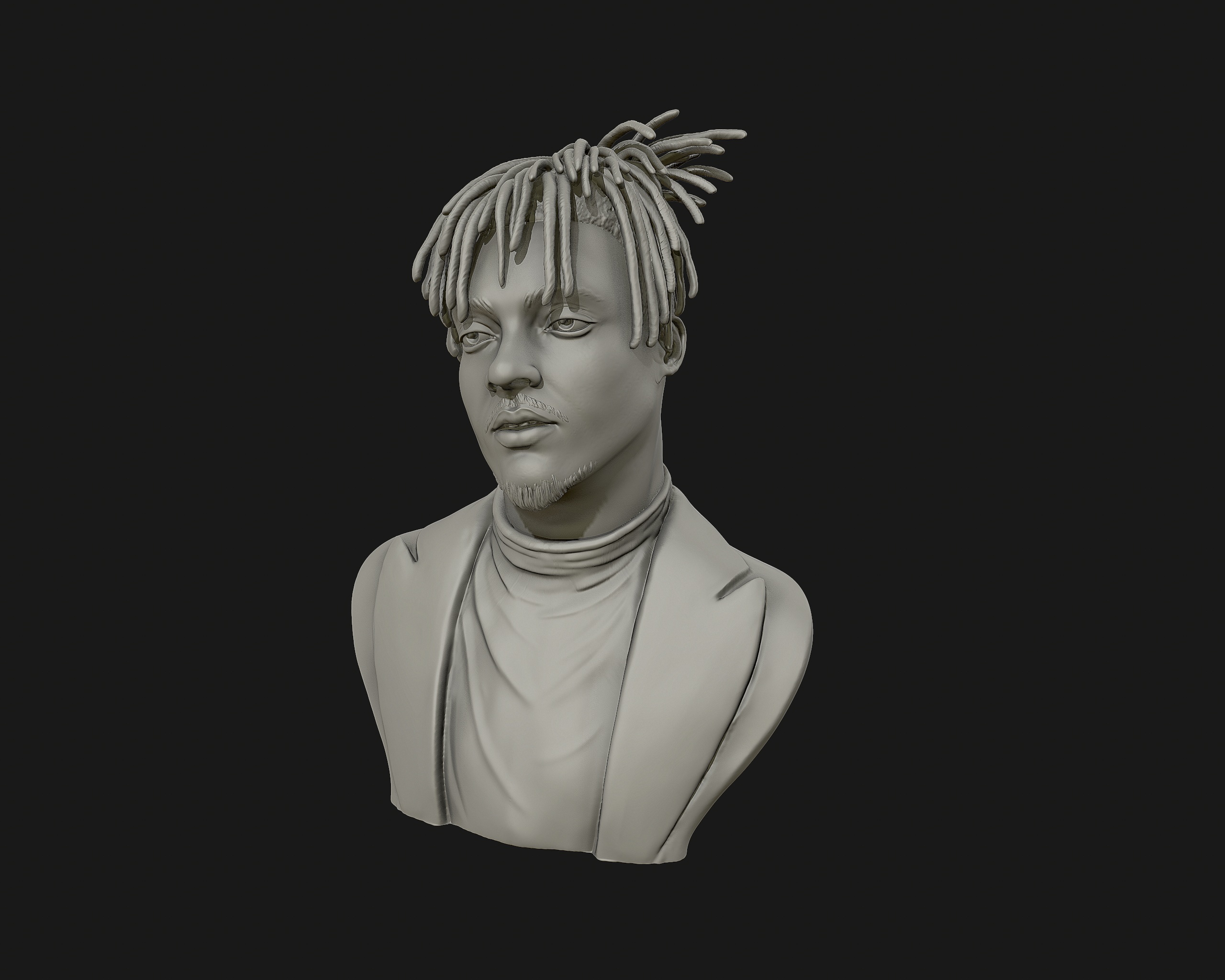 STL file Juice wrld 3D sculpture Ready to 3D print 🗿・3D printer model ...