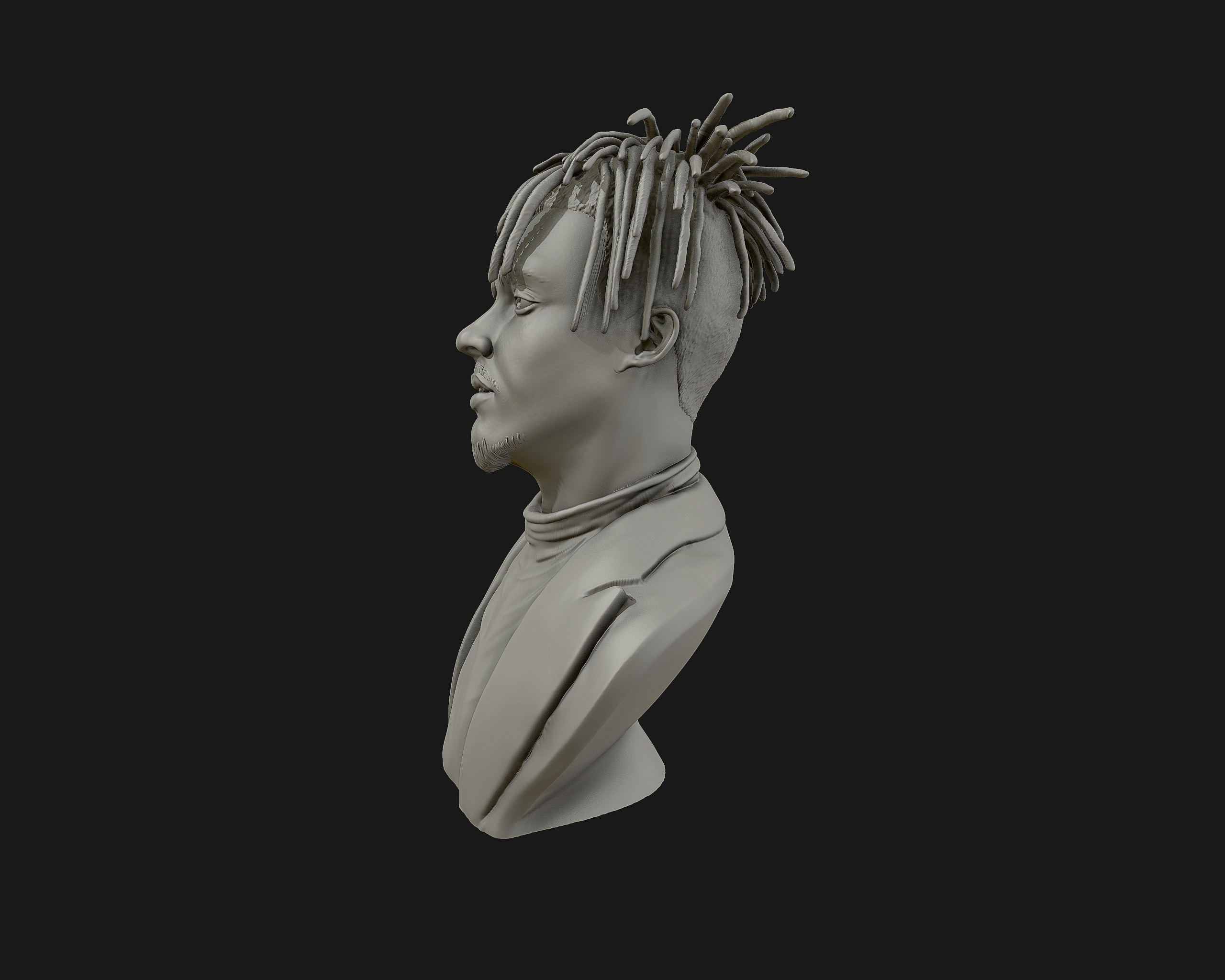 STL file Juice wrld 3D sculpture Ready to 3D print 🗿・3D printer model ...