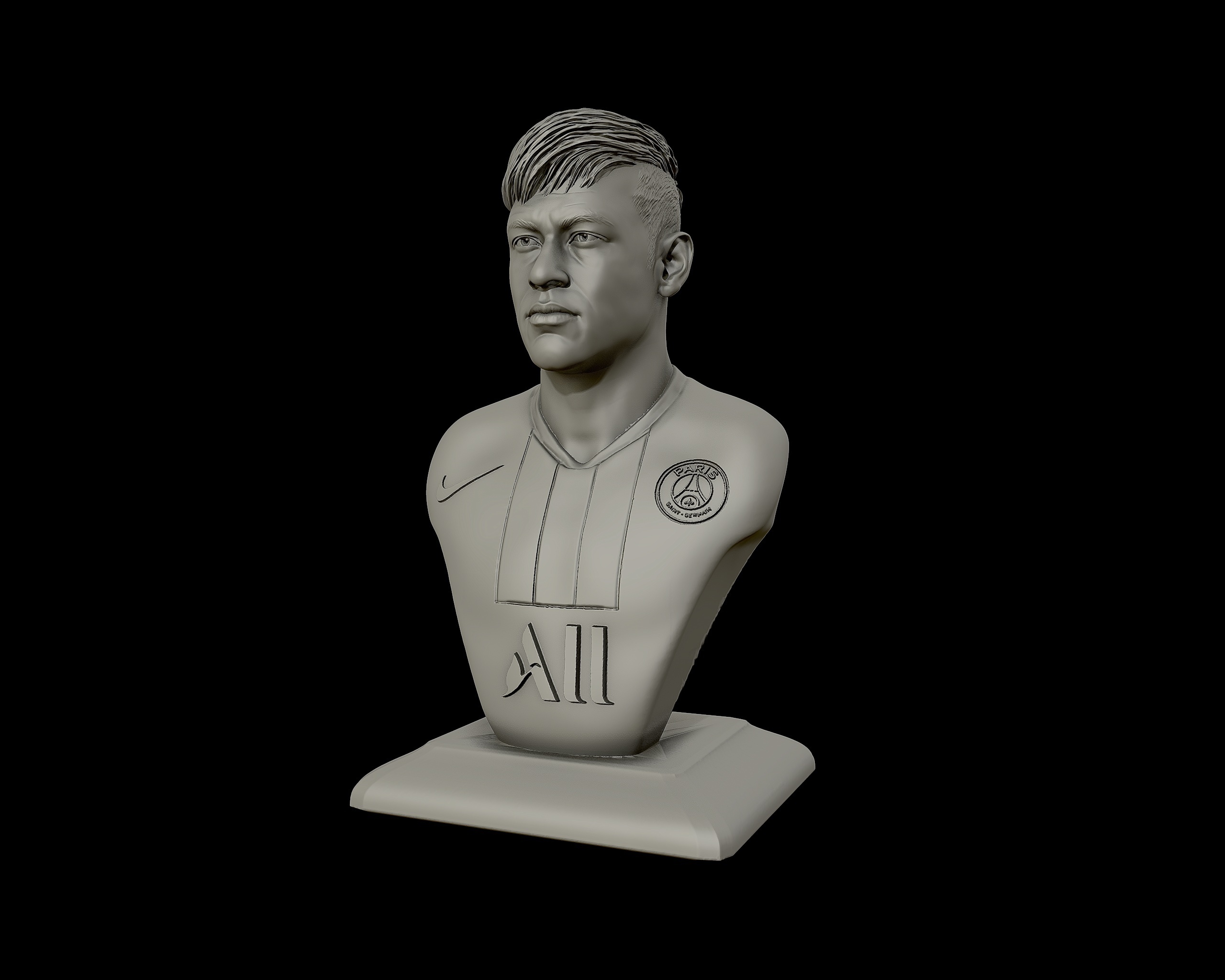 Neymar Statue