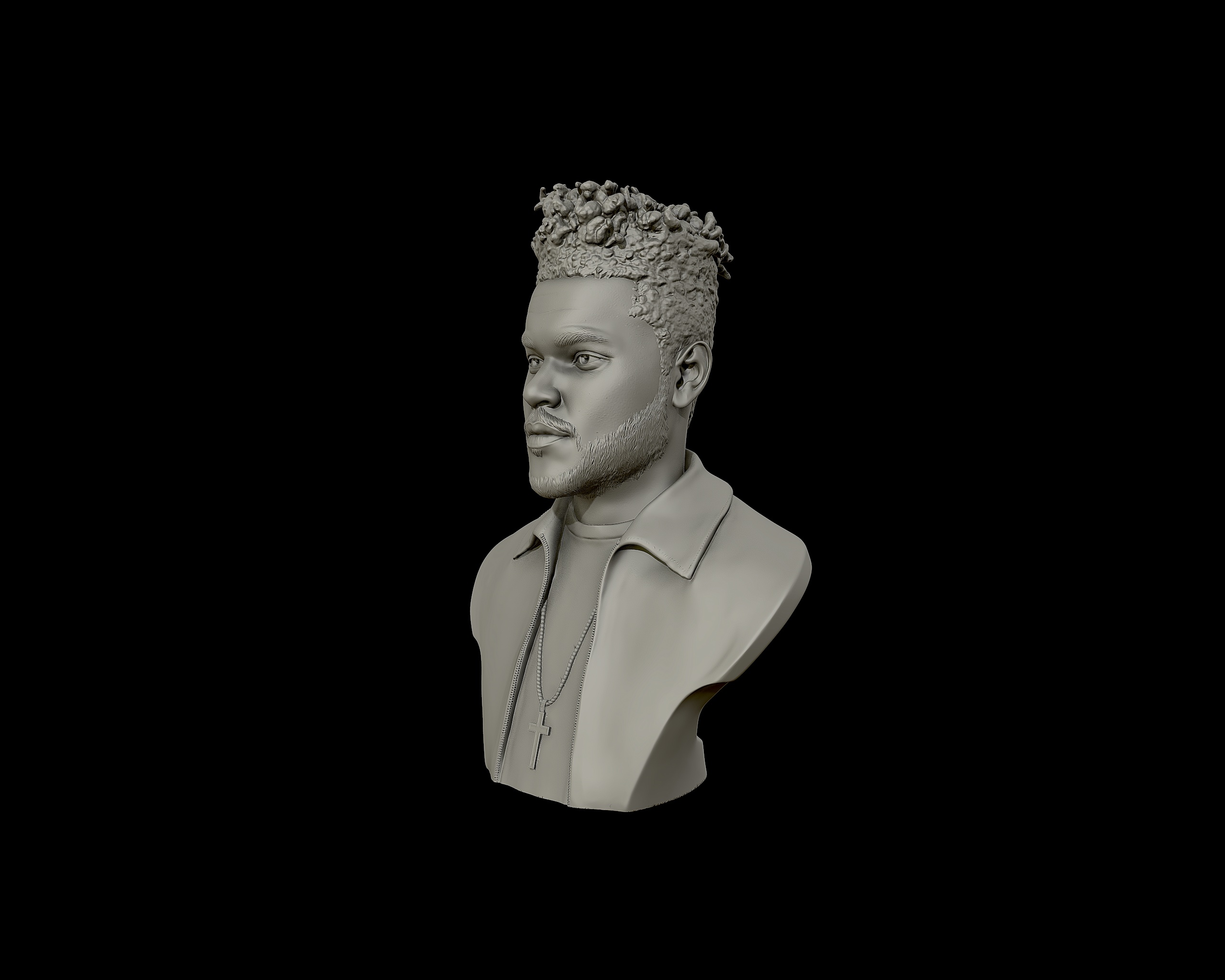STL file The Weeknd 3D print model 🗿・3D printer design to download・Cults