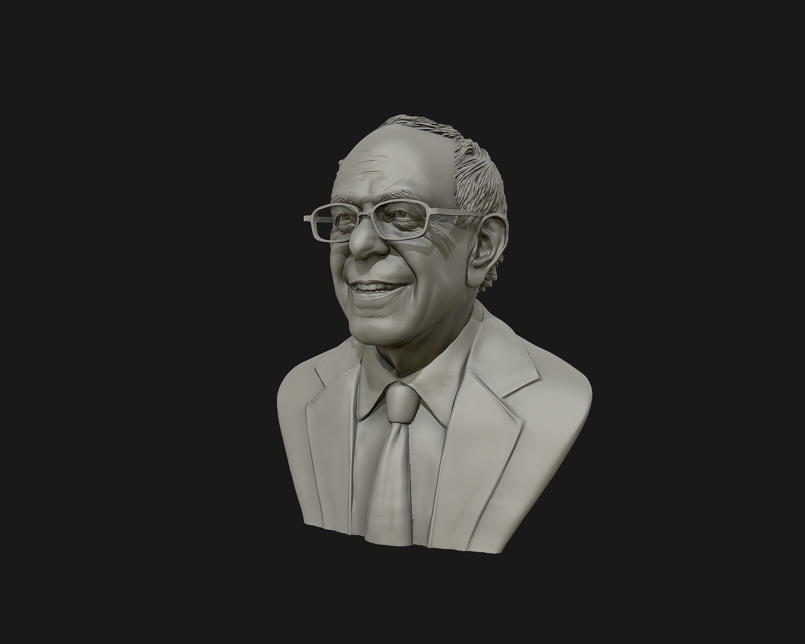 STL file Bernie Sanders 3D sculpture Ready to 3D print 3D print model 🗿 ...