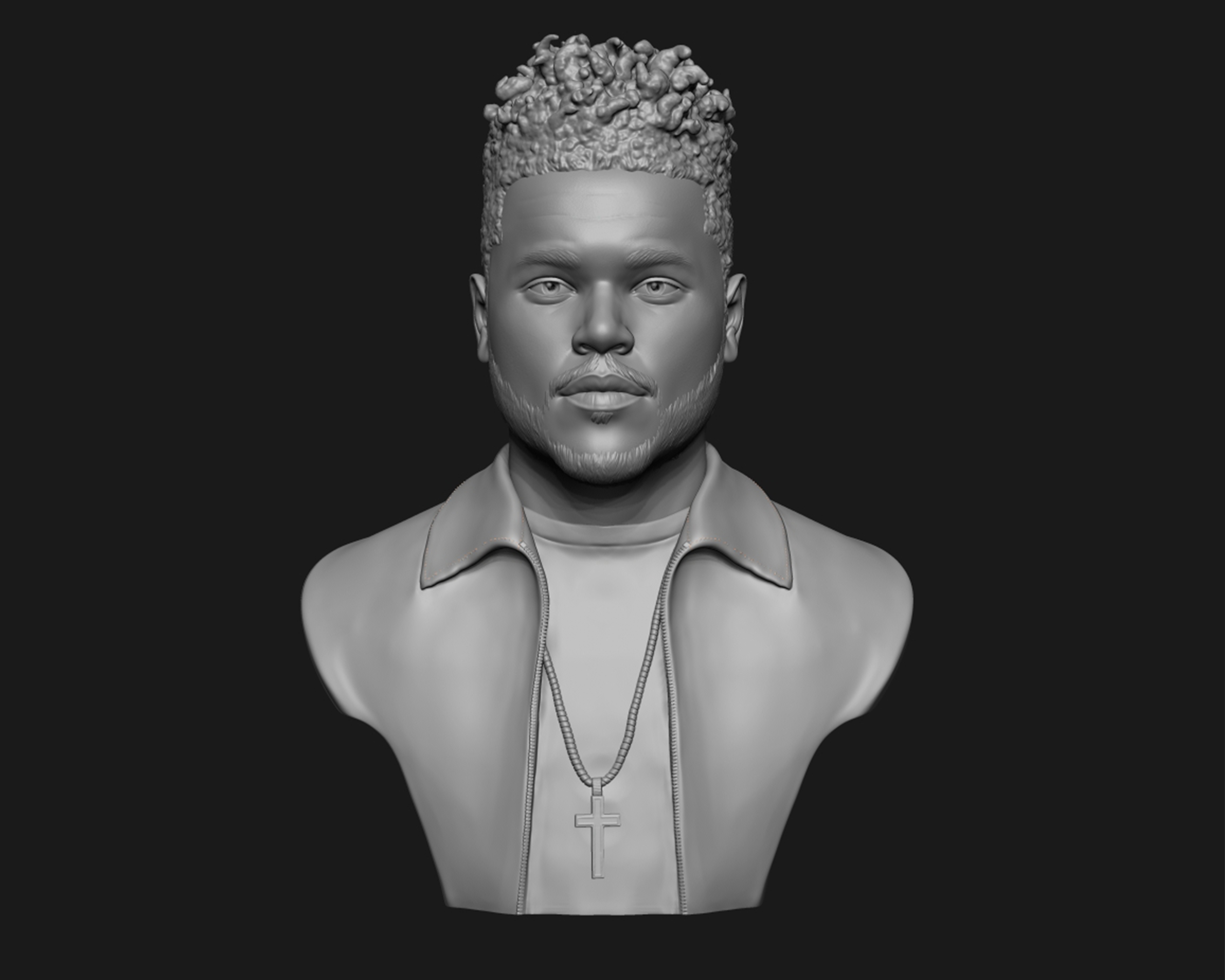 STL file The Weeknd 3D print model 🗿・3D printer design to download・Cults