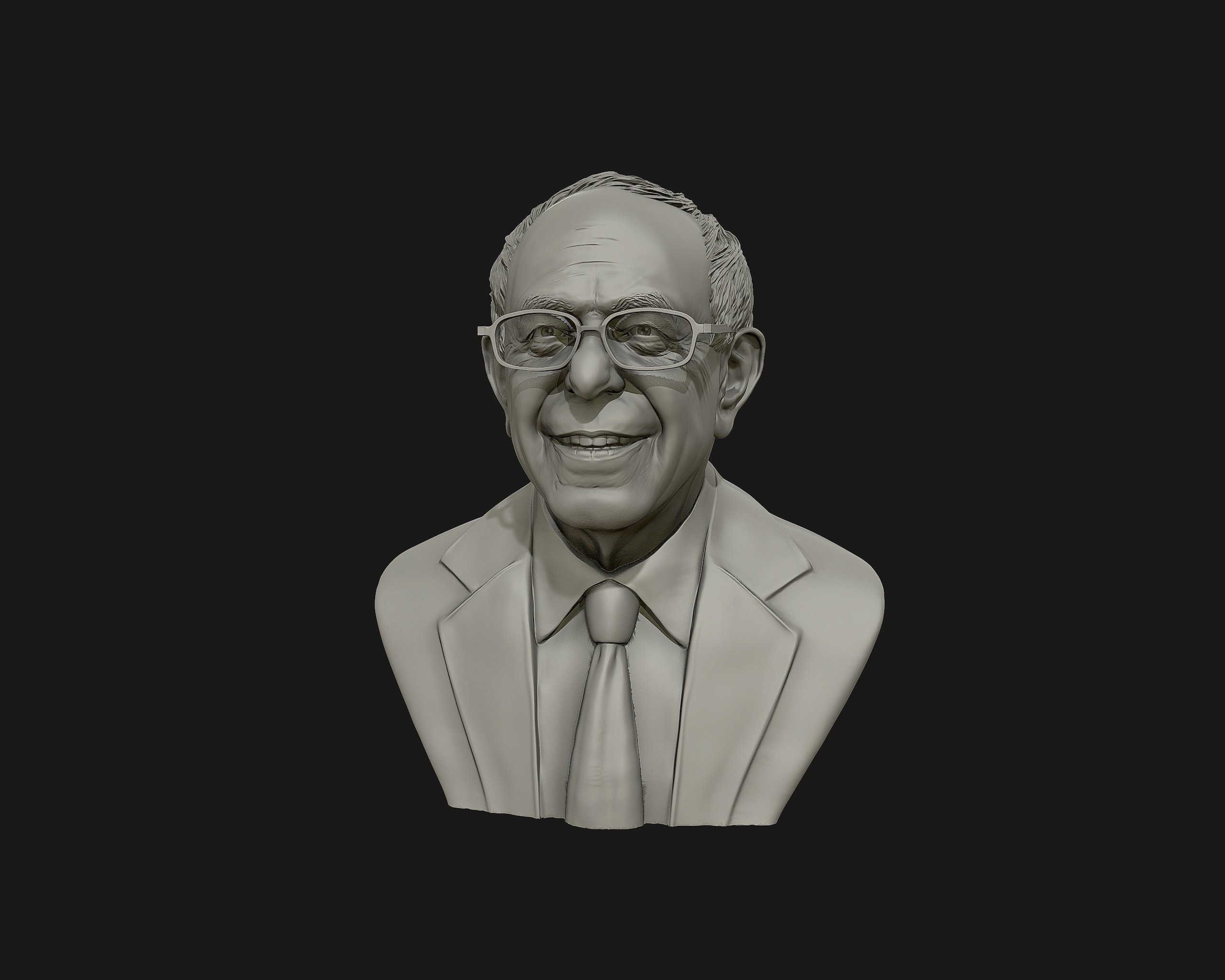 STL file Bernie Sanders 3D sculpture Ready to 3D print 3D print model 🗿 ...