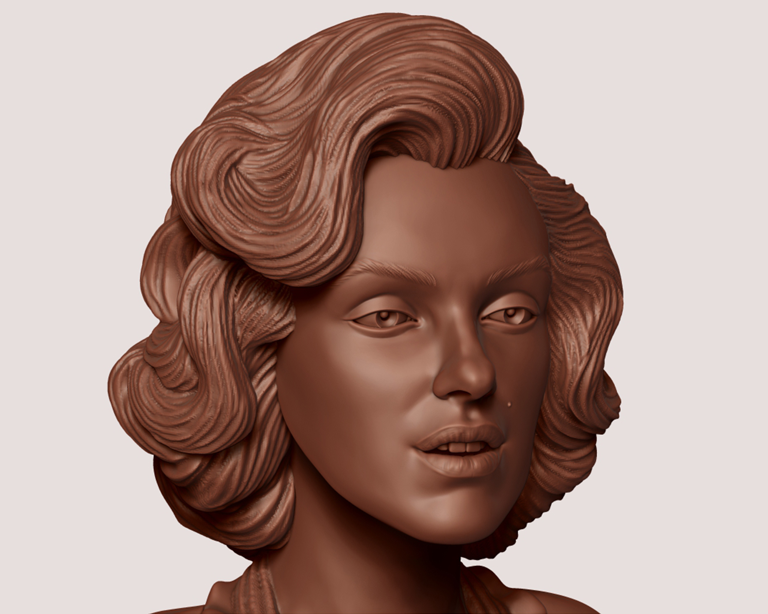 STL file Marilyn Monroe 3D print model 🗿・3D printing idea to download・Cults