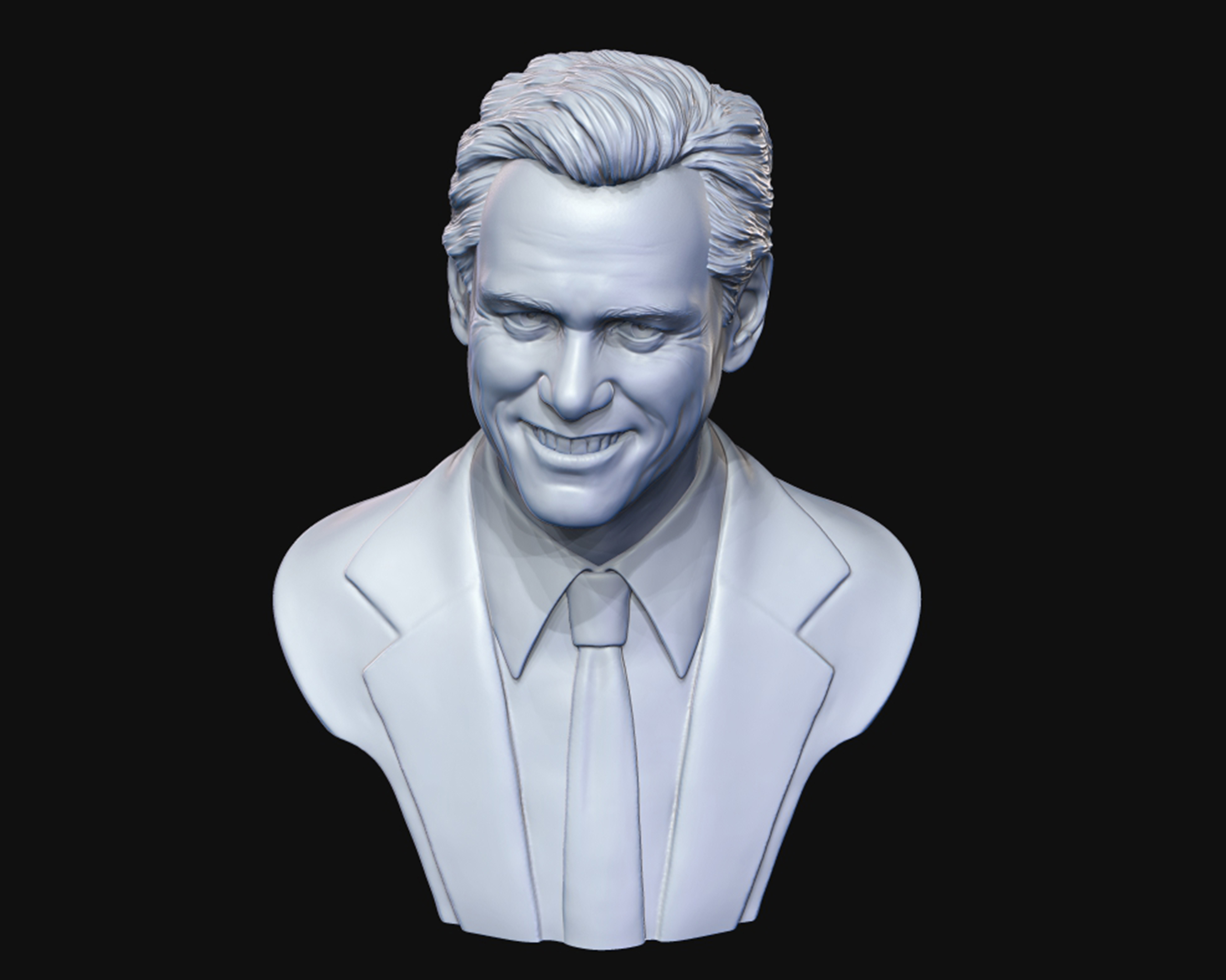 STL file Jim Carrey bust sculpture 3D print model 👤・3D printing ...