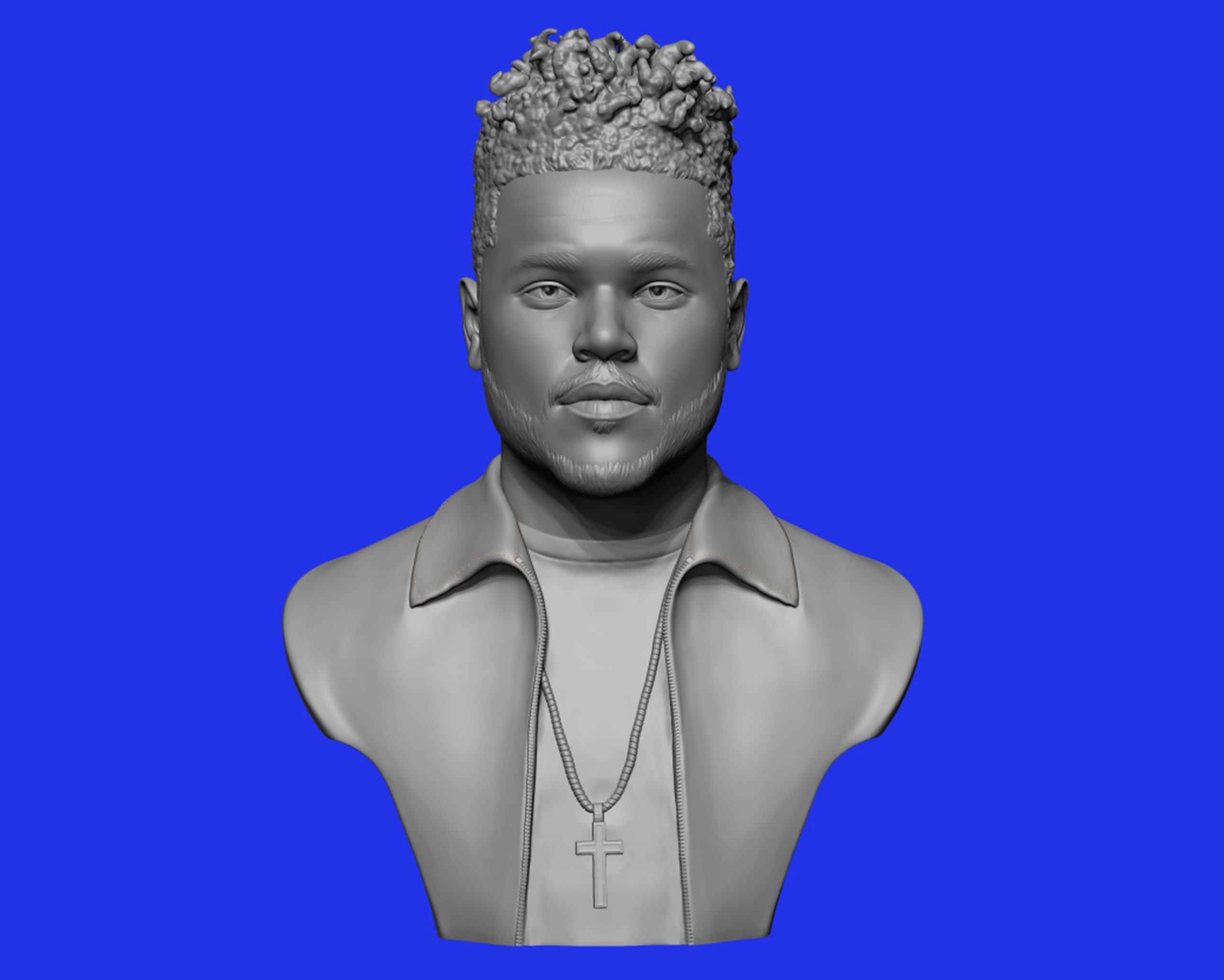 STL file The Weeknd 3D print model 🗿・3D printer design to download・Cults