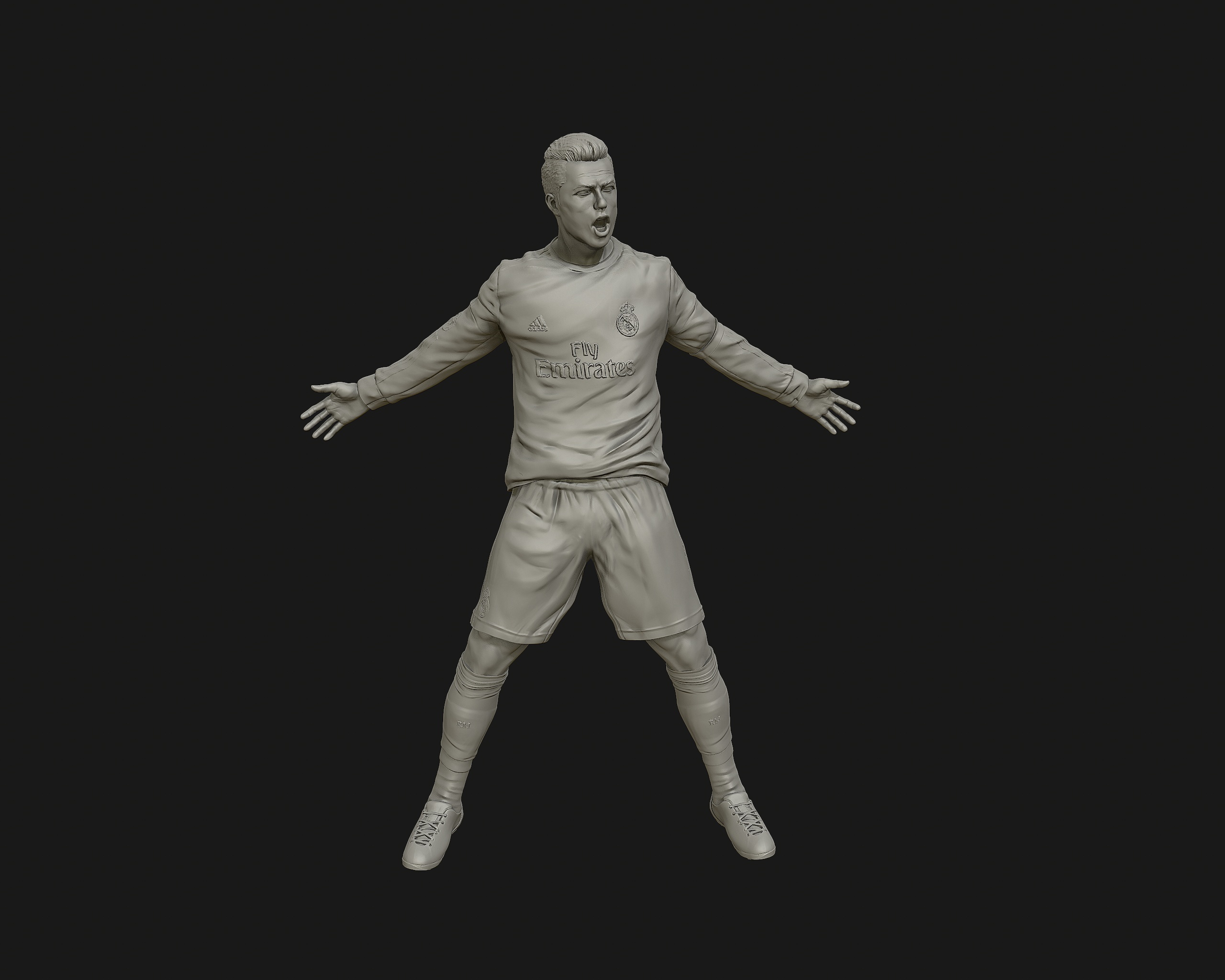 STL file Cristiano Ronaldo Celebration 3D sculpture・3D printing model ...