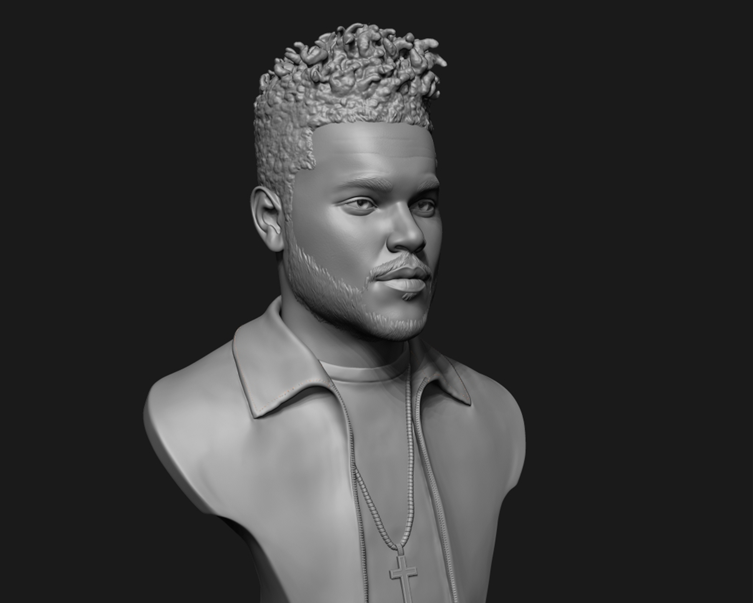 STL file The Weeknd 3D print model 🗿・3D printer design to download・Cults