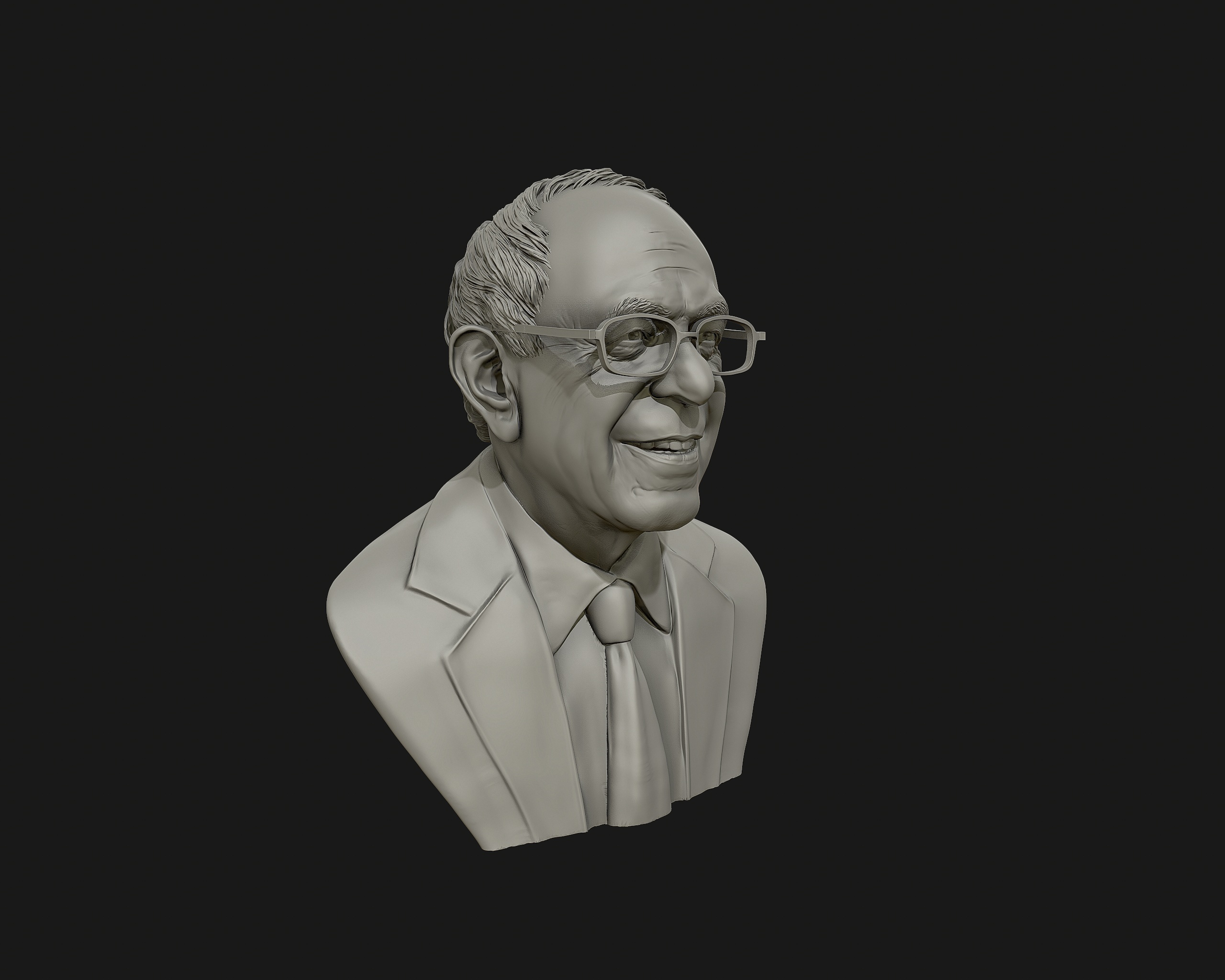 STL file Bernie Sanders 3D sculpture Ready to 3D print 3D print model 🗿 ...