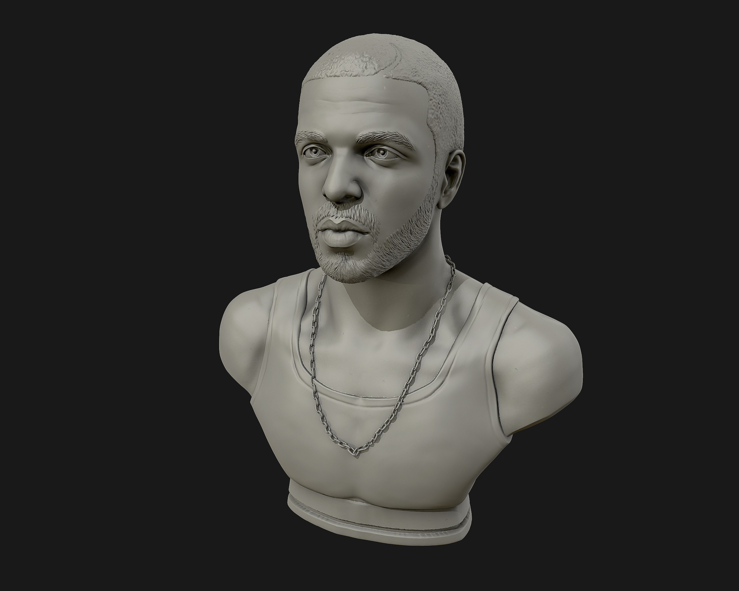 STL-Datei Drake sculpture Ready to Print 3D print model 🗿・Design für 3D ...