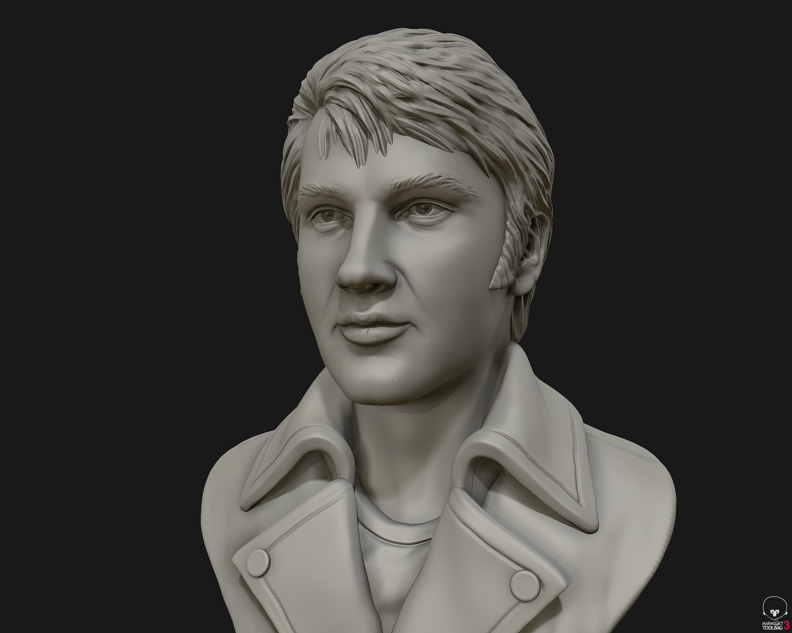 STL-Datei Elvis Presley sculpture Ready to Print 3D print model 🗿 ...