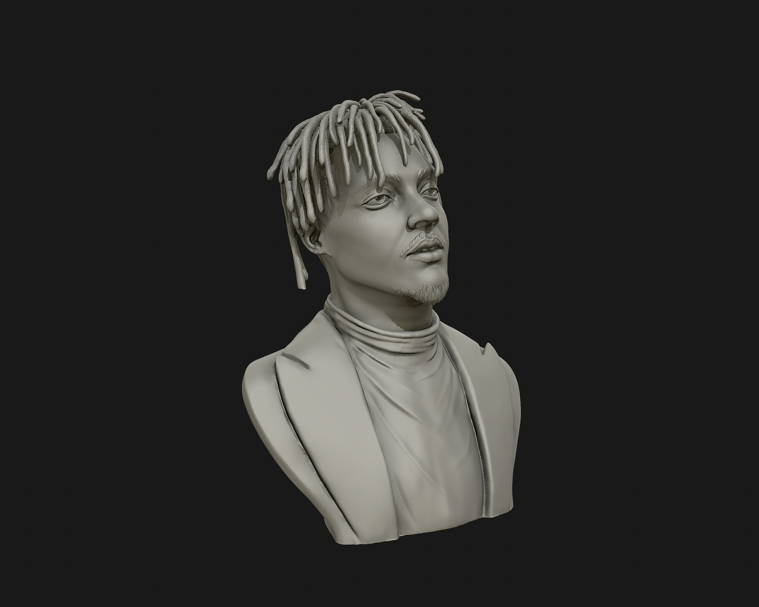 STL file Juice wrld 3D sculpture Ready to 3D print 🗿・3D printer model ...