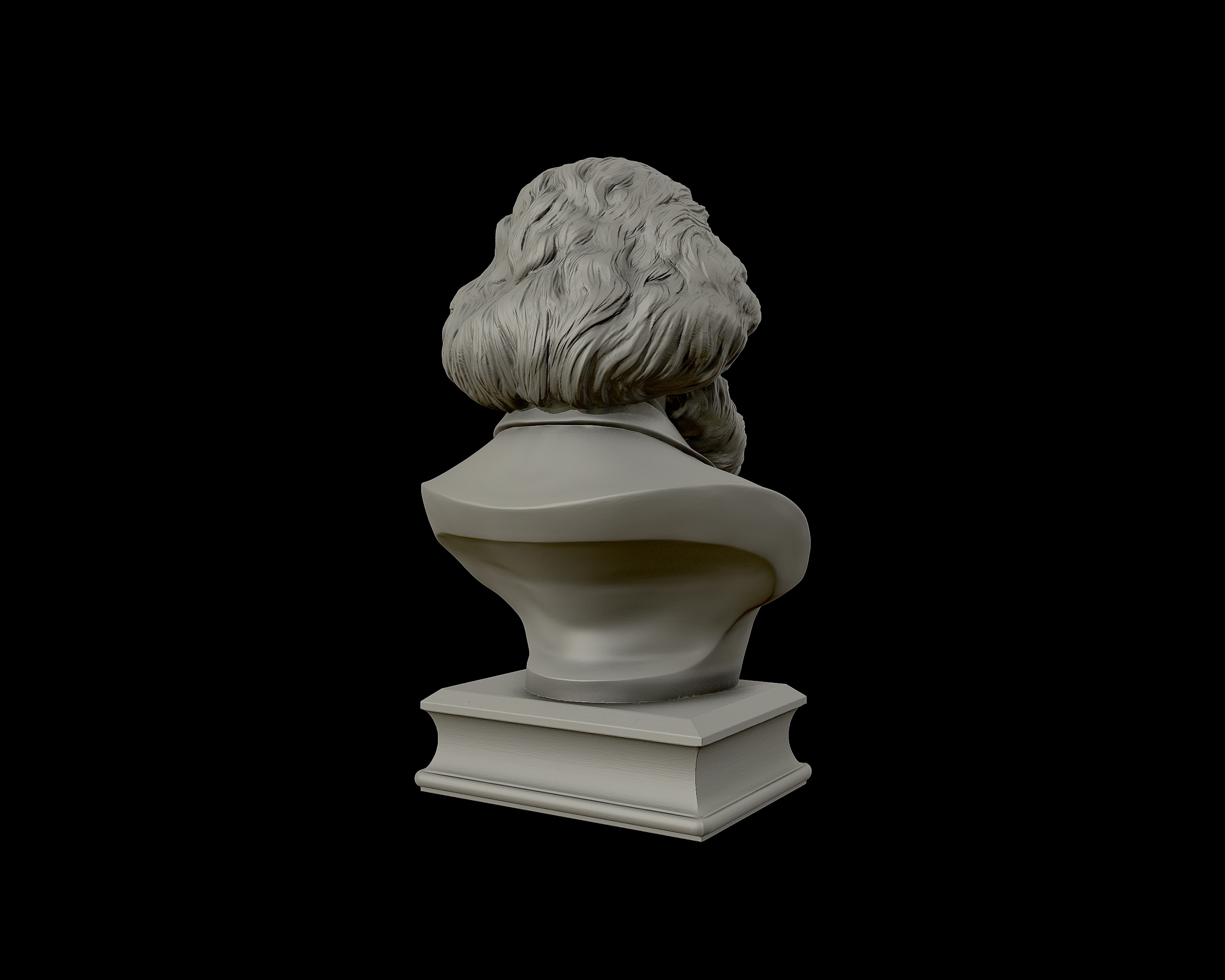 STL file Karl Marx 3D printable sculpture 3D print model・3D printable ...