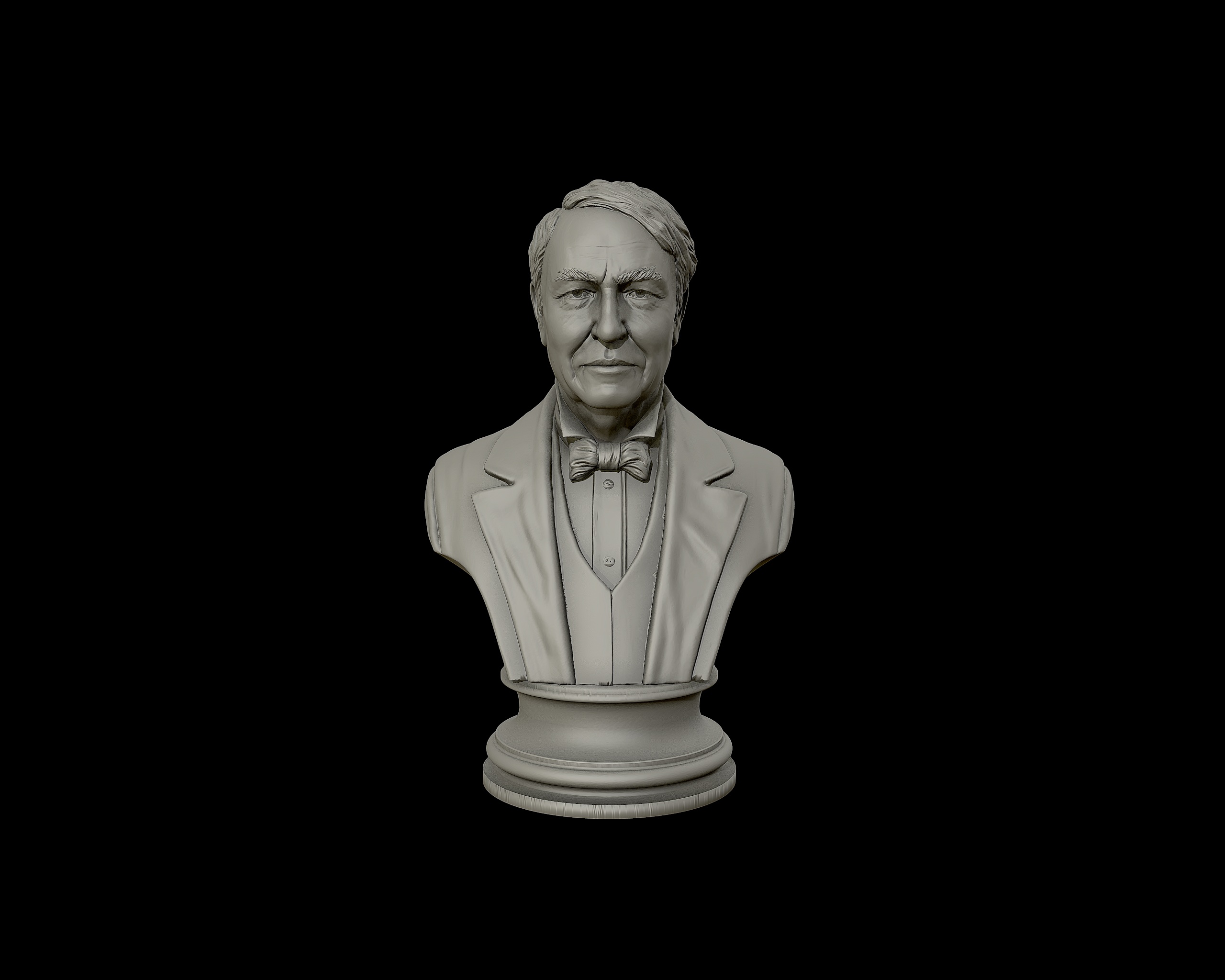 STL file Thomas Edison 3D print model 🗿・3D printer model to download・Cults