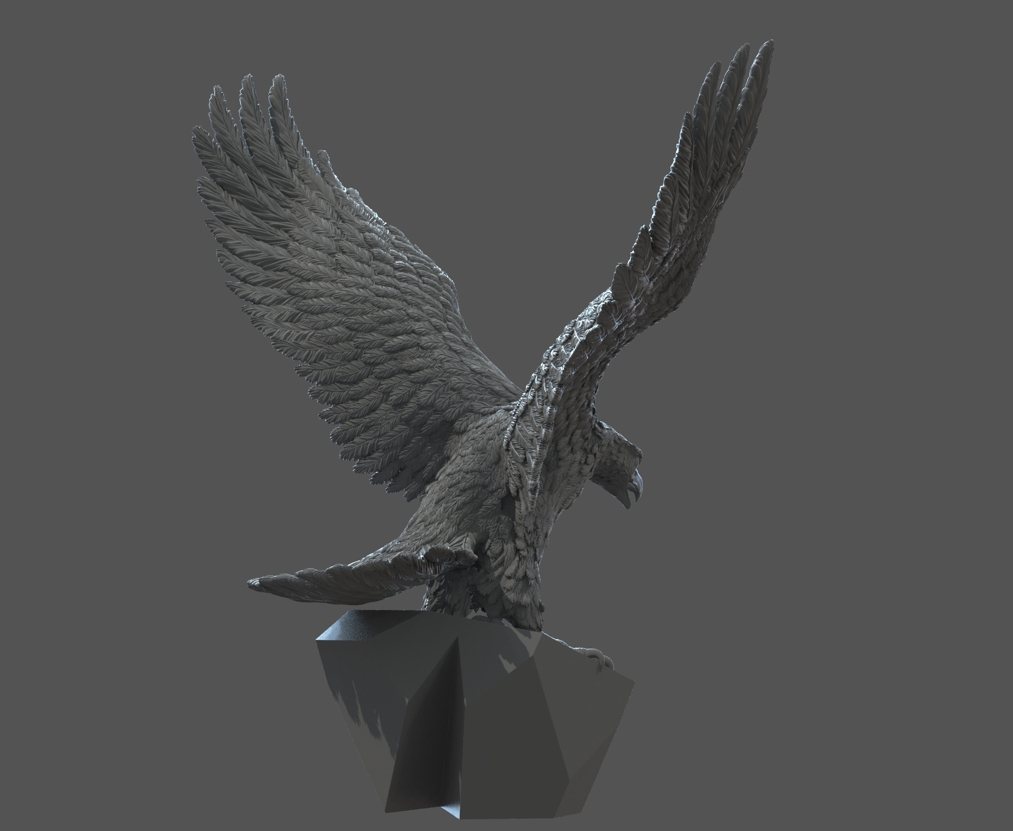 STL file 3d eagle figure 3D print model 🦅・3D printer design to download ...