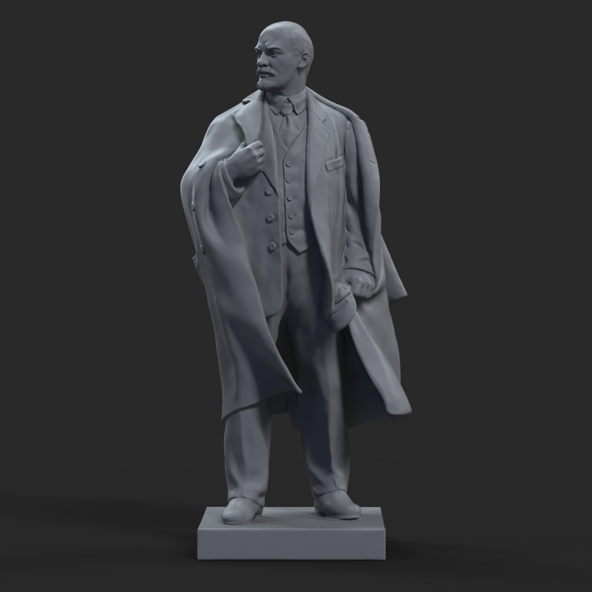 STL file Vladimir Lenin 3d 🗿・Design to download and 3D print・Cults