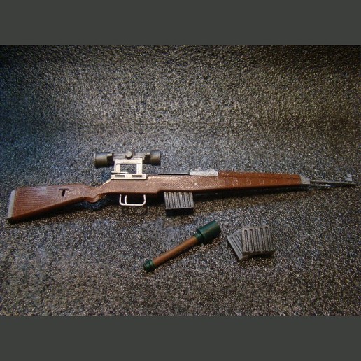 Download STL file Gewehr 43 • 3D print design ・ Cults