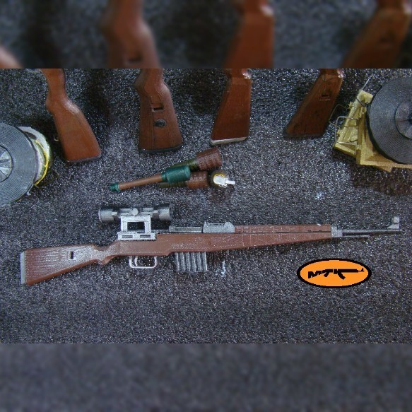 3D file WW2 Semi-auto rifle pack(Svt 40-Gewehr 43-M1 Garand)・Design to ...