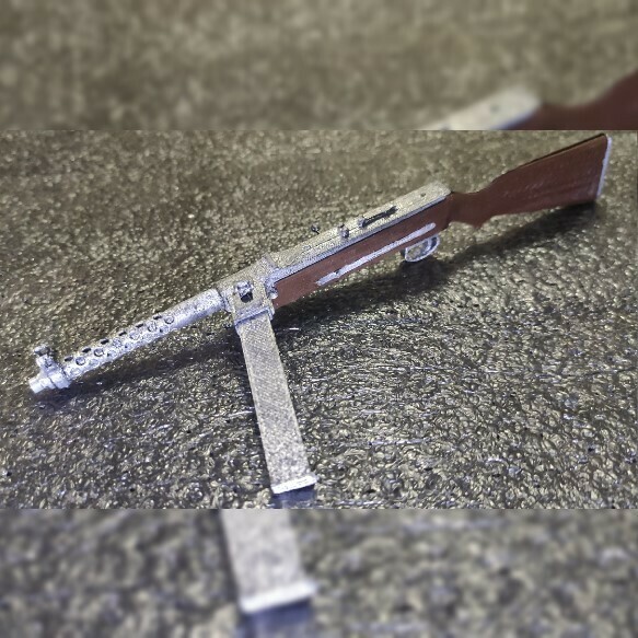 3D file MP34 (Steyr-Solothurn Maschinenpistole 34 S1-100) 🔫・3D ...