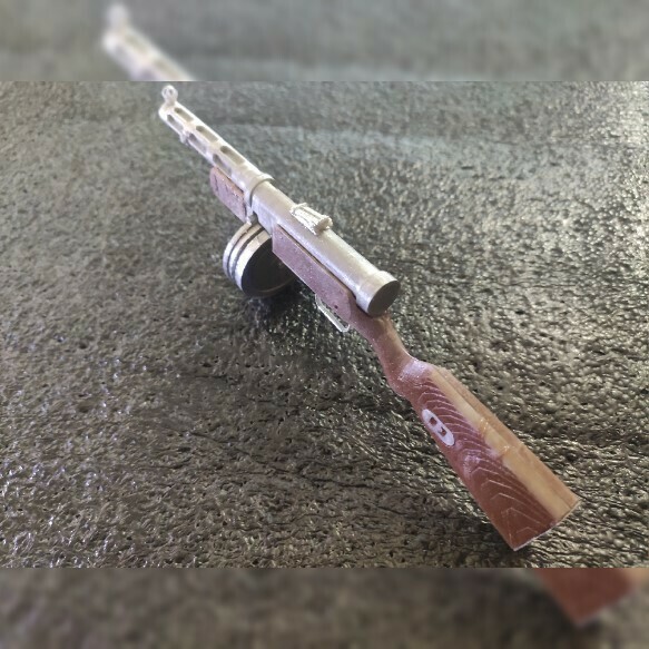 3D file PPD-40 ППД-40 (Pistolet Pulemyot Degtyaryova( Пистолет-пулемёт ...