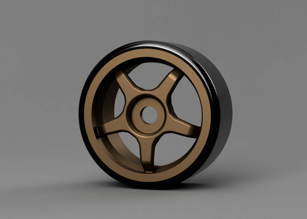 Free STL file 1/8 Drift Wheel 🛞・3D print design to download・Cults