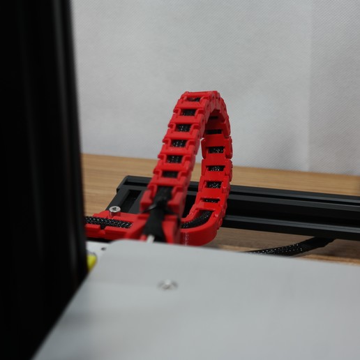 Download free STL file Creality CR-10S Y axis cable drag chain and ...