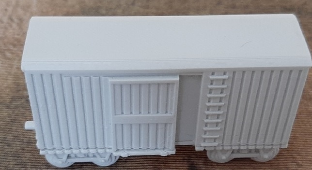 STL file freight car - wagon 1・3D printer design to download・Cults