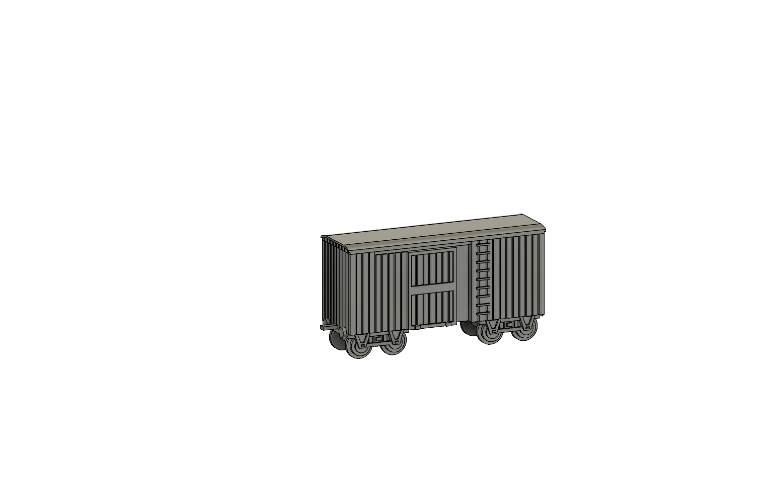 STL file freight car - wagon 1・3D printer design to download・Cults