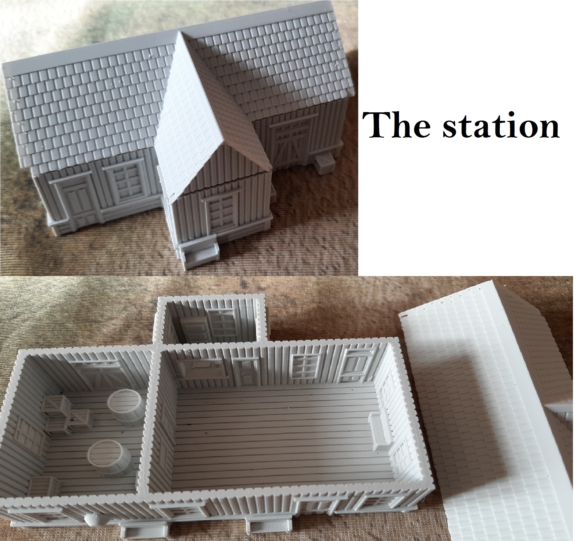 STL file Train station・Model to download and 3D print・Cults
