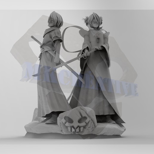 Download 3D printer designs Rukia Diorama ・ Cults