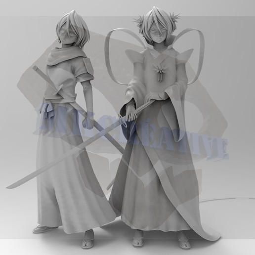 Download 3D printer designs Rukia Diorama ・ Cults