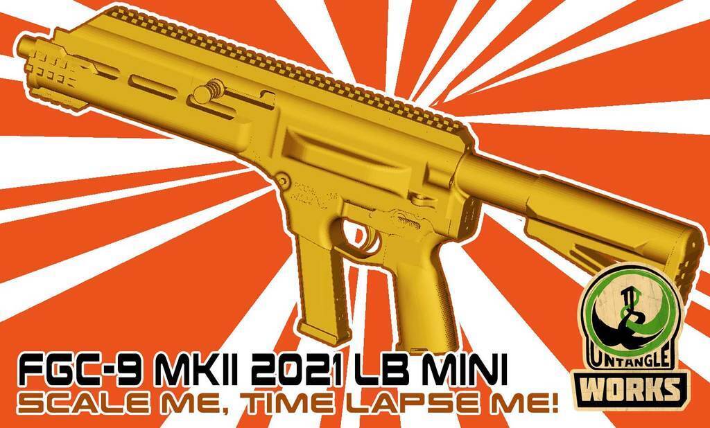 Free STL file FGC9 MK-II 2021 LB MINI・3D print design to download・Cults