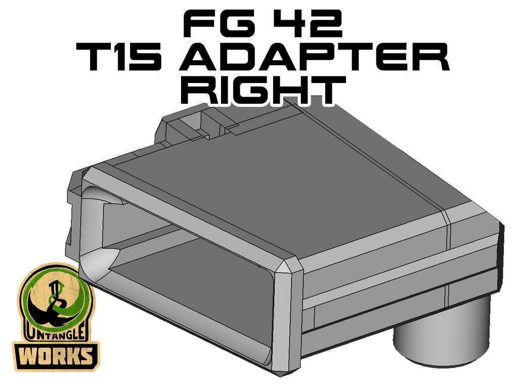 Free STL file T15 Universal Magazine Adapter right・Template to download ...