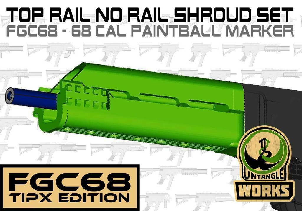 Free STL file FGC-68 No Top rail shroud set 🔝・3D print design to ...